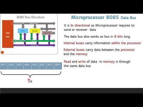 Address and Control bus in 8085 - YouTube