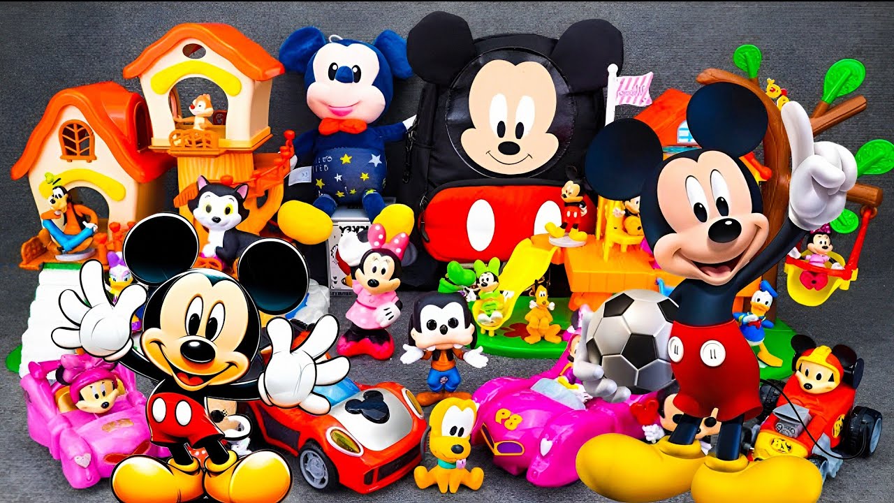 11 min Satisfying With unboxing Disney Mickey Mouse tree House ...