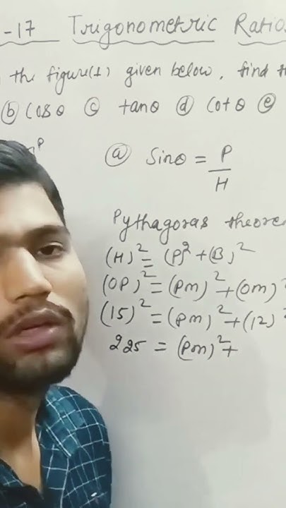 #maths trigonometric Ratios, Pythagoras theorem - YouTube
