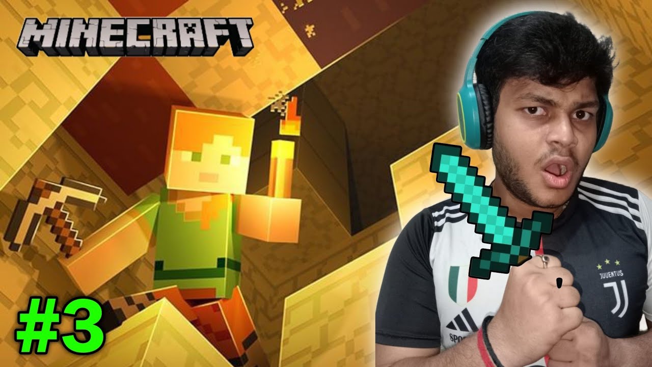 FINALLY I MADE MY HOUSE STRUCTURE | MINECRAFT GAMEPLAY #3 - YouTube