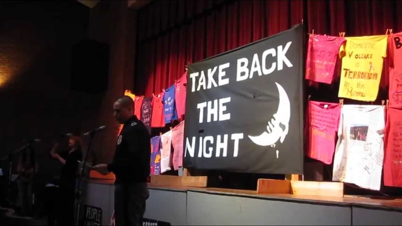 24th Annual Take Back the Night 2013- White Ribbon Campaign Speech ...