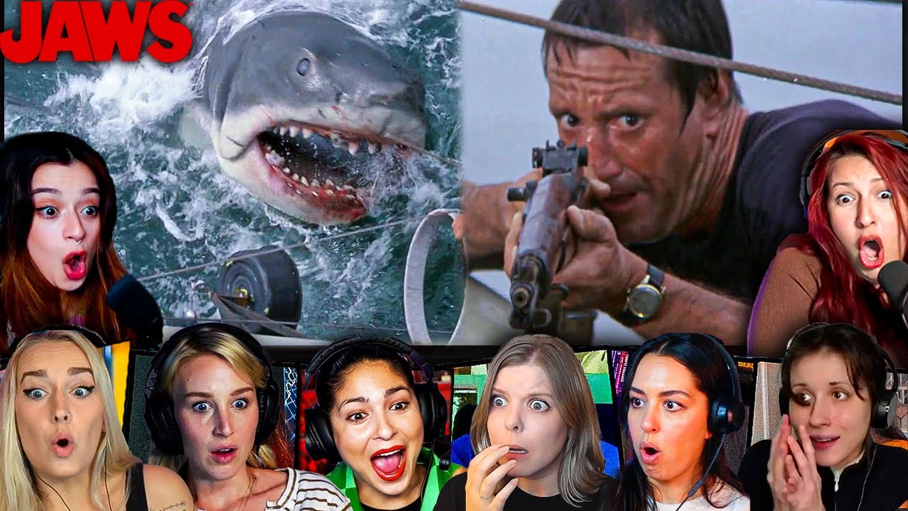 TOP "Smile You Son Of A B*TC#! Reactions! Jaws (1975) Movie Reaction ...