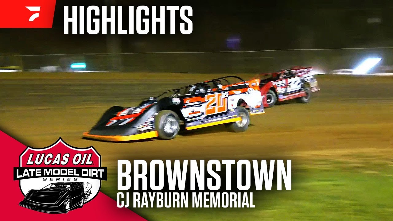 CJ Rayburn Memorial | Lucas Oil Late Models at Brownstown Speedway 10 ...