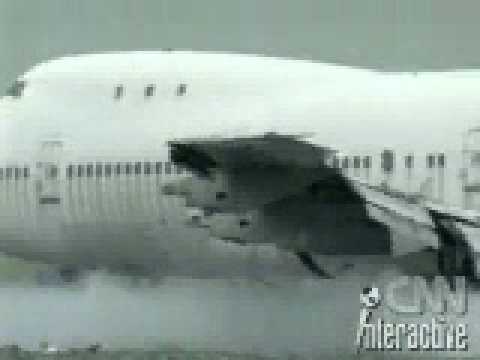 Boeing 747 Controlled bombing test - YouTube