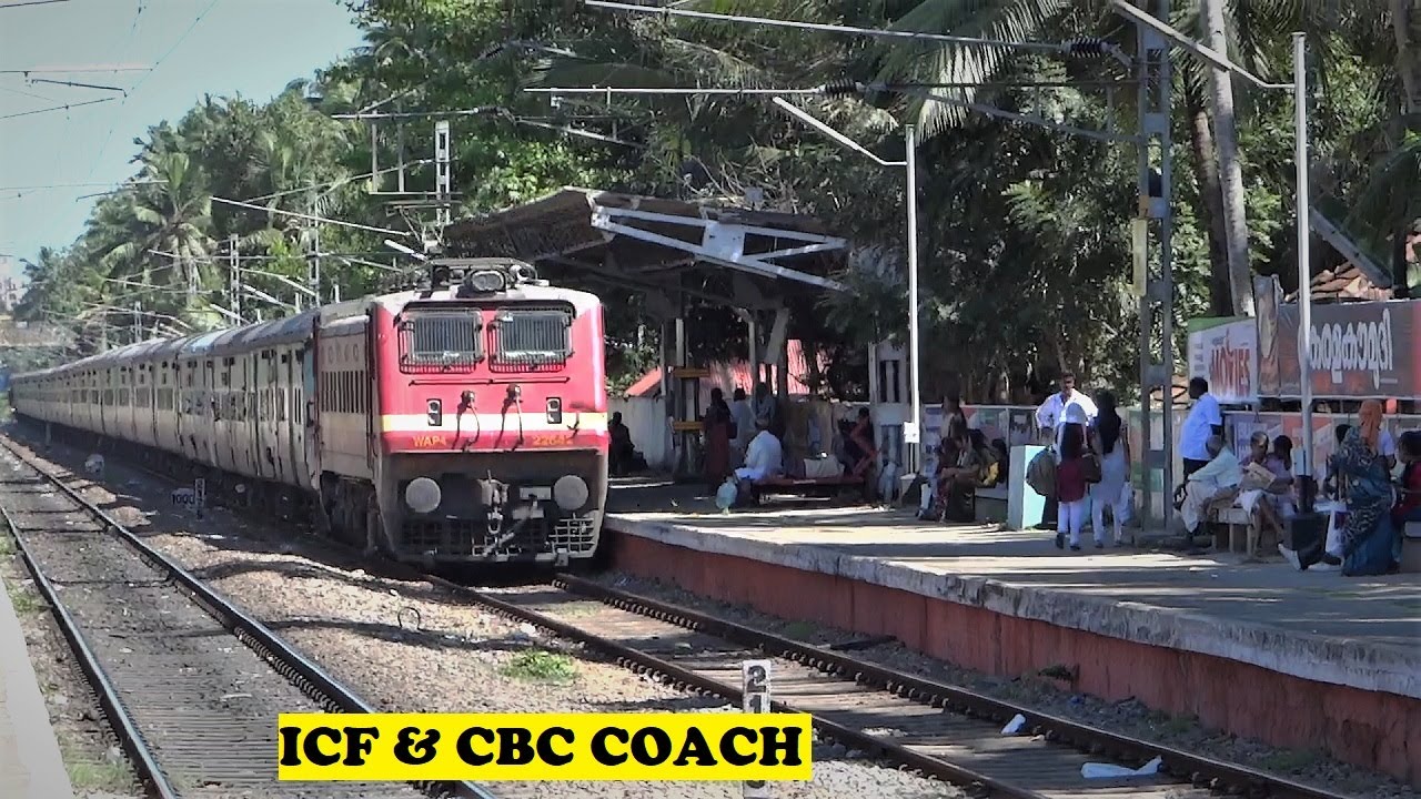 ICF Coach Kerala Meet Chugging ALCO Nagercoil Kottayam & CBC Coach ...