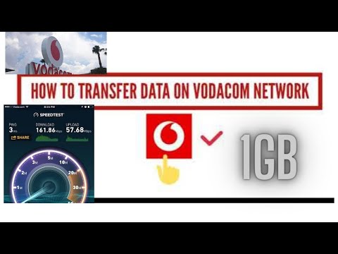 How to Send Data Free Vodacom to Vodacom - YouTube