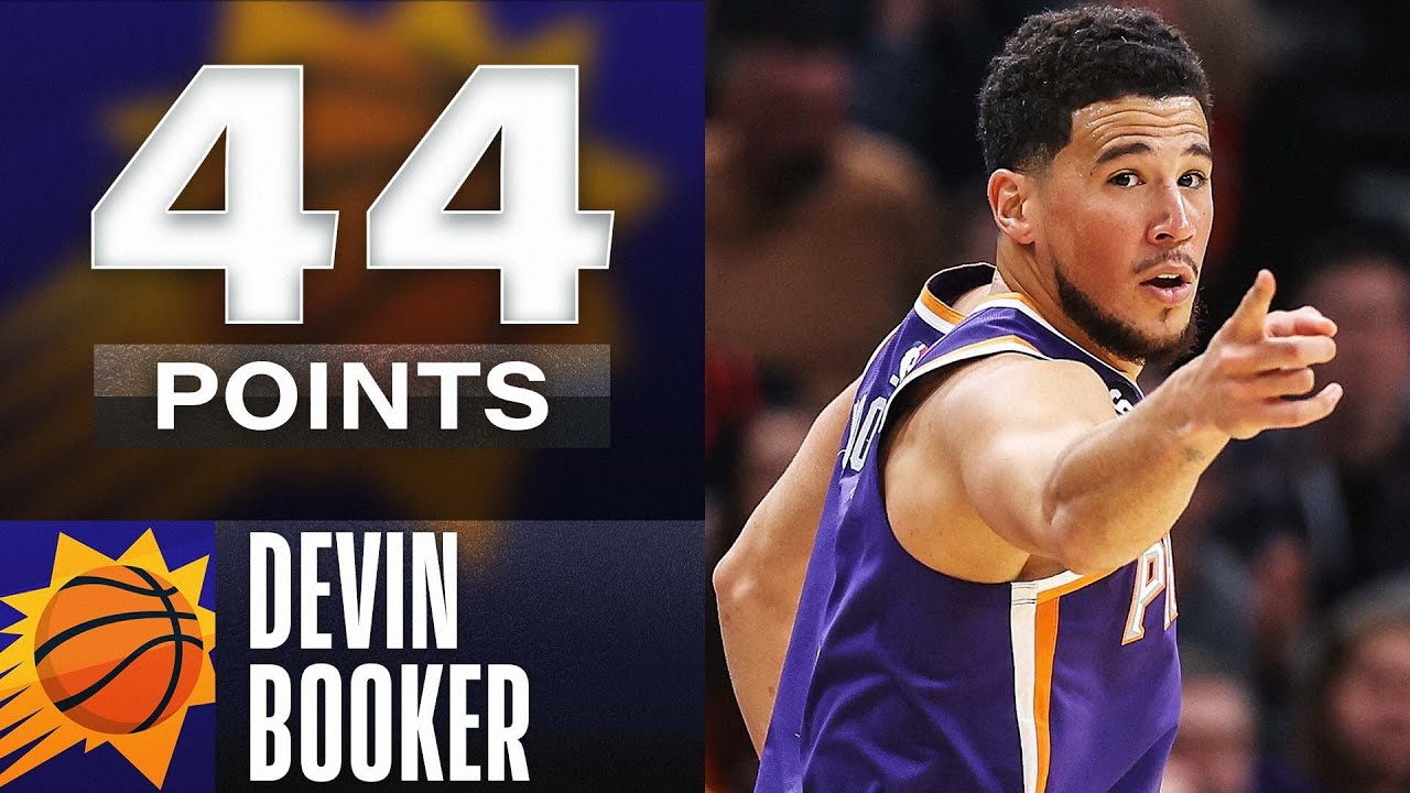 Devin Booker Drops 44 Points In 28 MINUTES! | March 8, 2023 - YouTube
