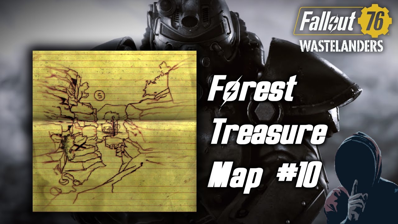 Fallout 76 Wastelanders - Forest Treasure Map #10 - YouTube