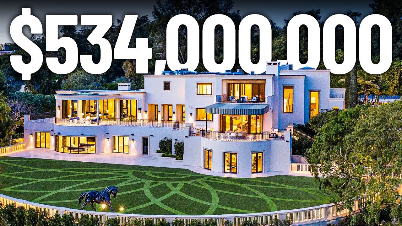 Top 5 Most Expensive Homes In California - YouTube