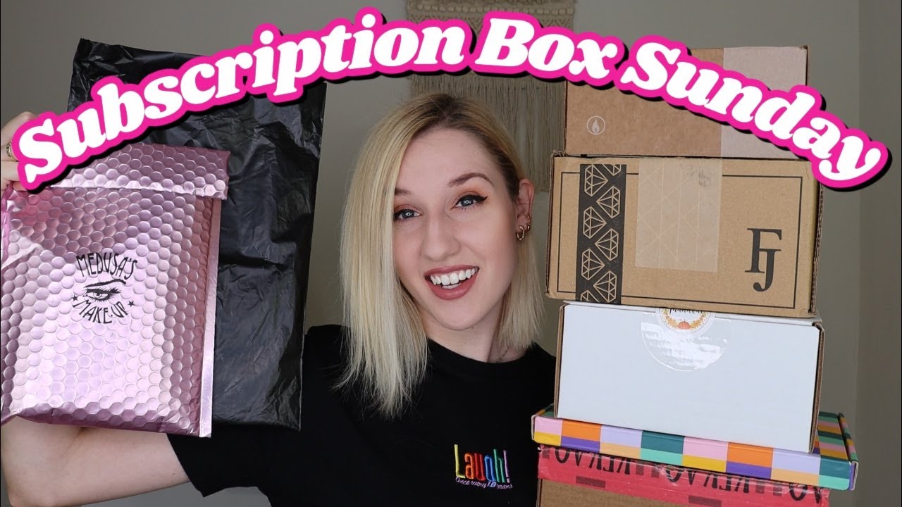 Subscription Box Sunday | Vol. 1 October 2021 - YouTube