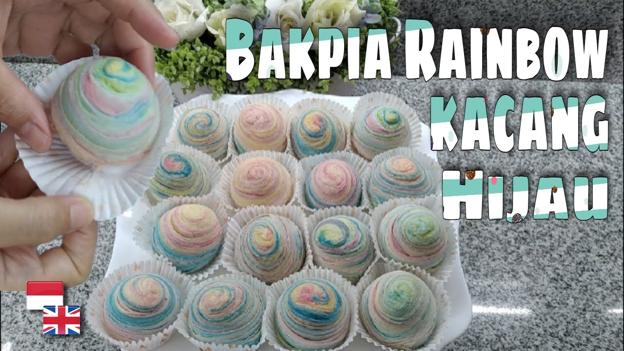 Rainbow Mooncake | Thousand Layer Mooncake | Bakpia Rainbow Kacang ...