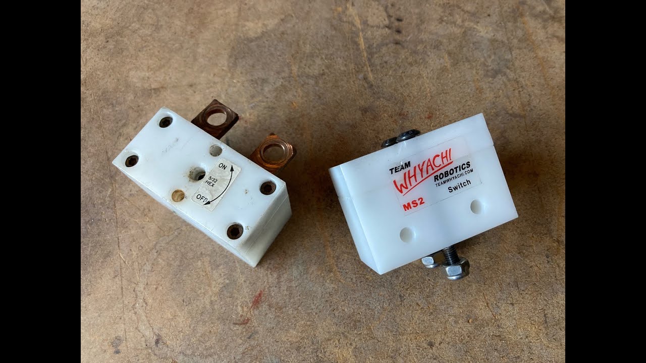 Combat Robot Main Power Switch - YouTube