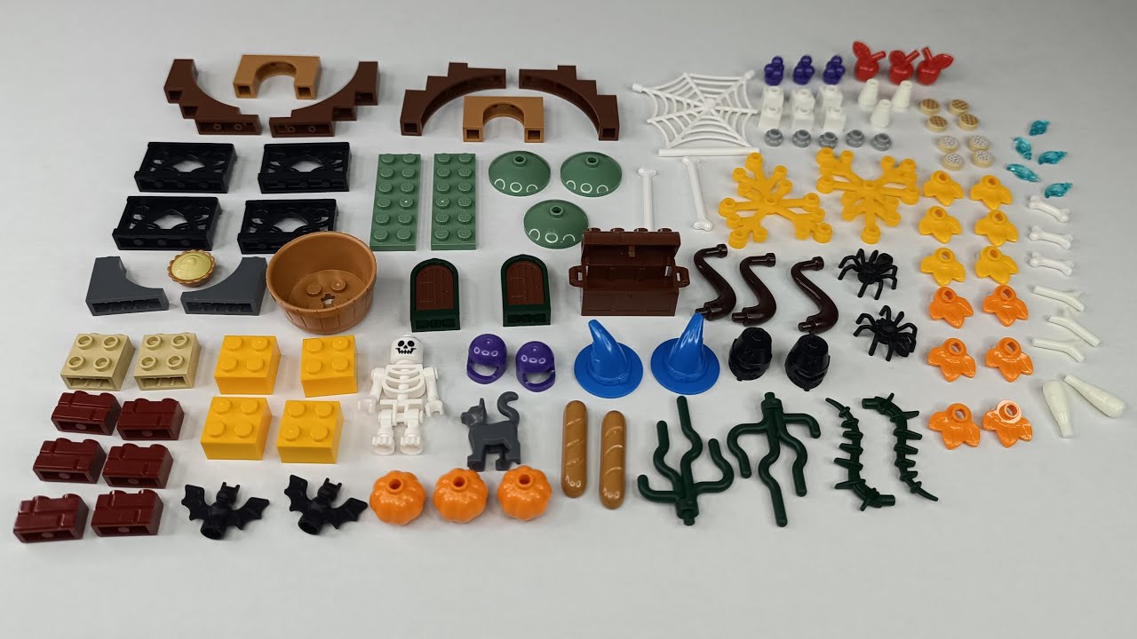 Lego 40608 Halloween Fun VIP Add-On Pack Review - YouTube