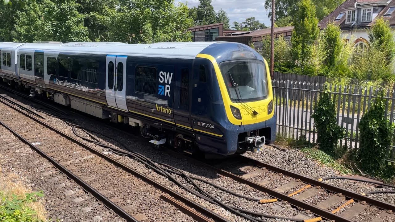 Class 701 Aventra / Arterio | 701008 | On Test | South Western Railway ...