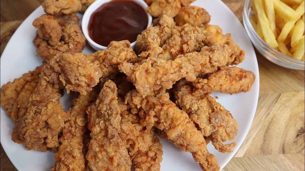 HOW TO MAKE THE BEST EVER CRISPY HOMEMADE CHICKEN TENDERS | CHICKEN ...
