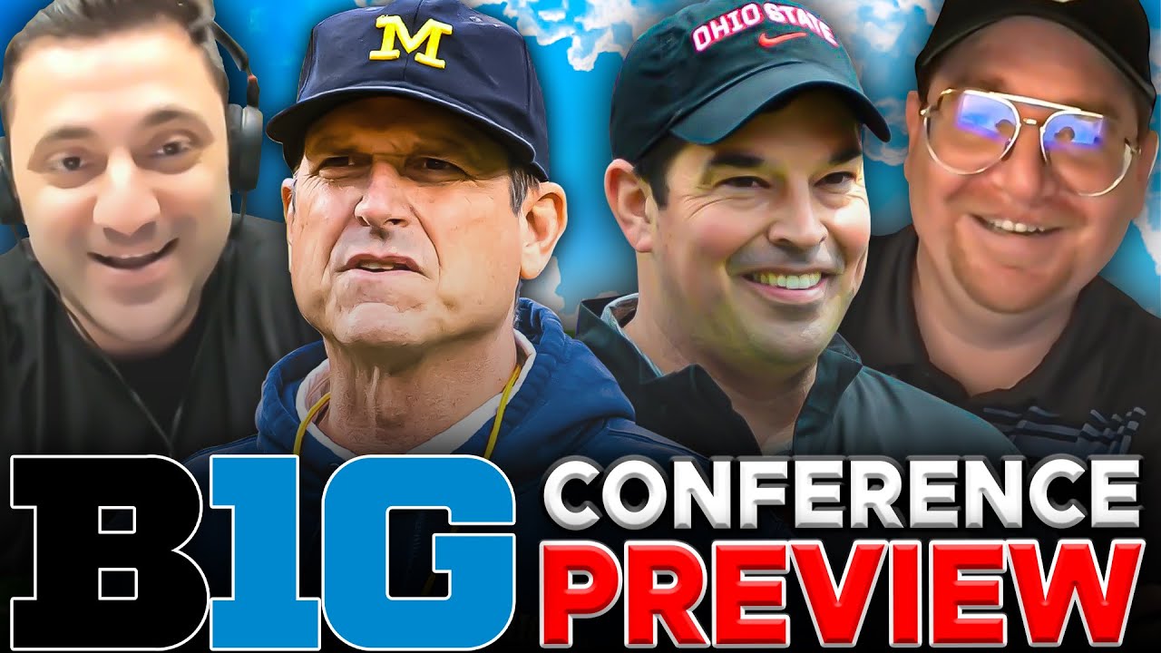 BIG 10 Conference Preview - 2023/2024 CFB Season | Brad Powers and Joey ...