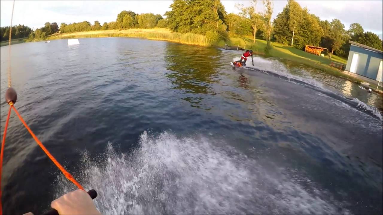 Wakeboard Powerslide, Surface 180, Table straight - YouTube