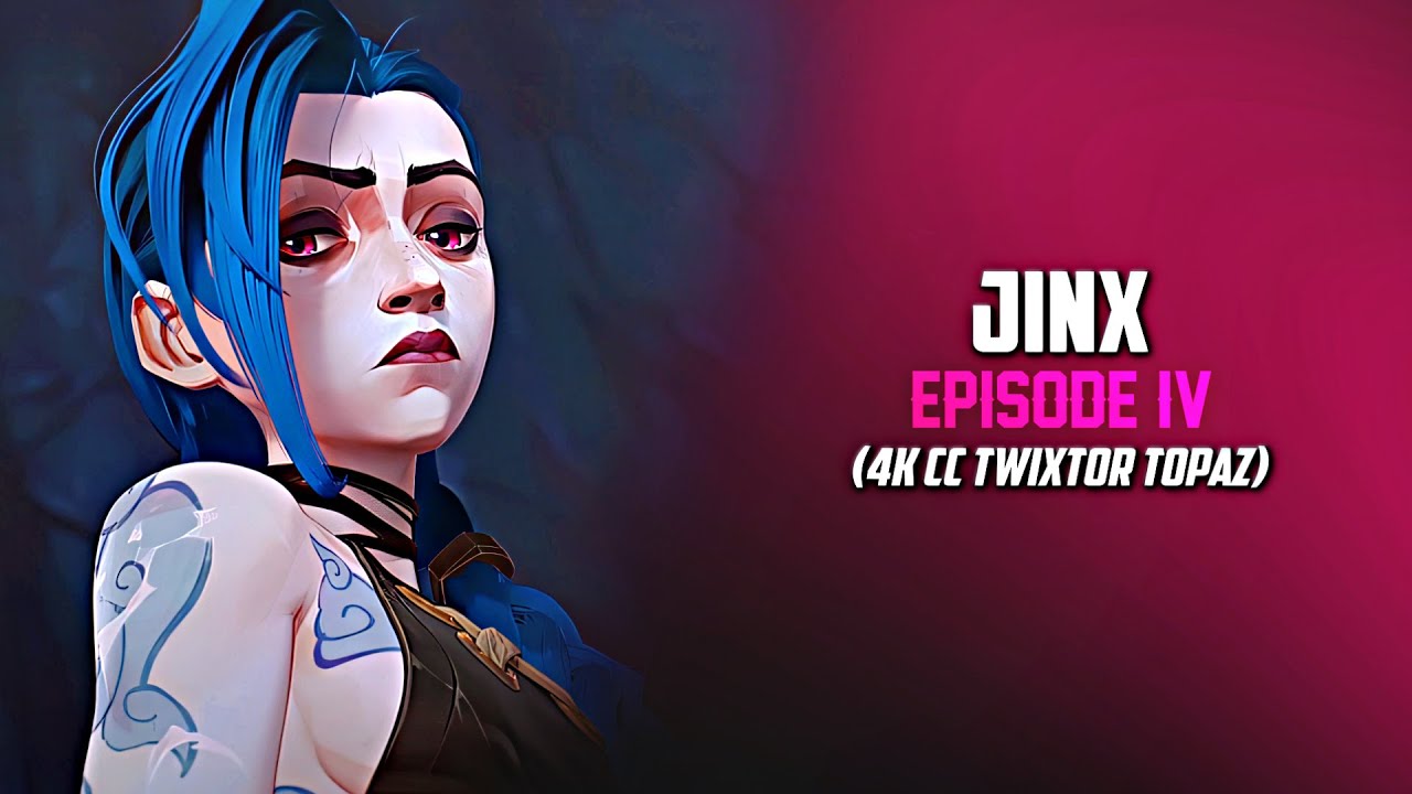Jinx: Twixtor Scenepack | Arcane (Season 2 EPISODE 4) - 4K - YouTube