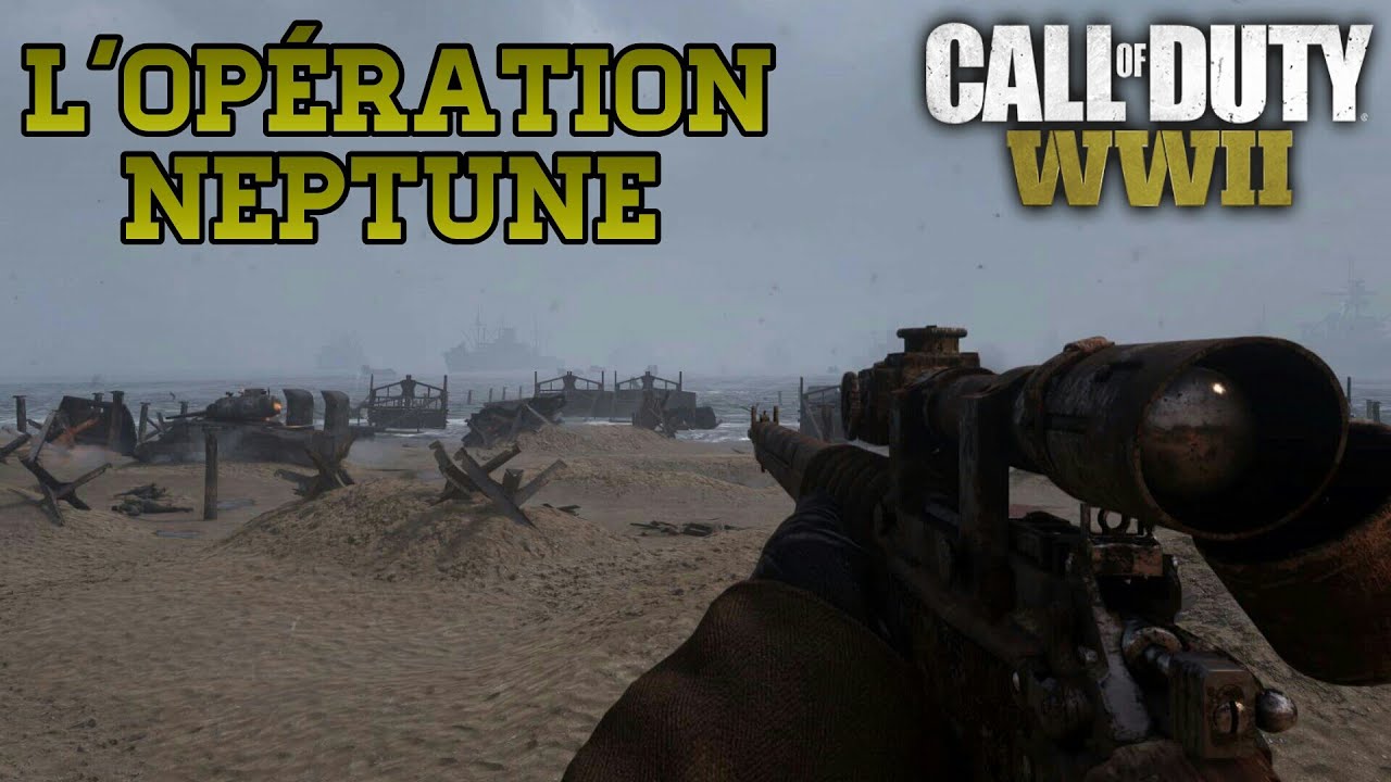 COD WWII | L'OPÉRATION NEPTUNE - YouTube