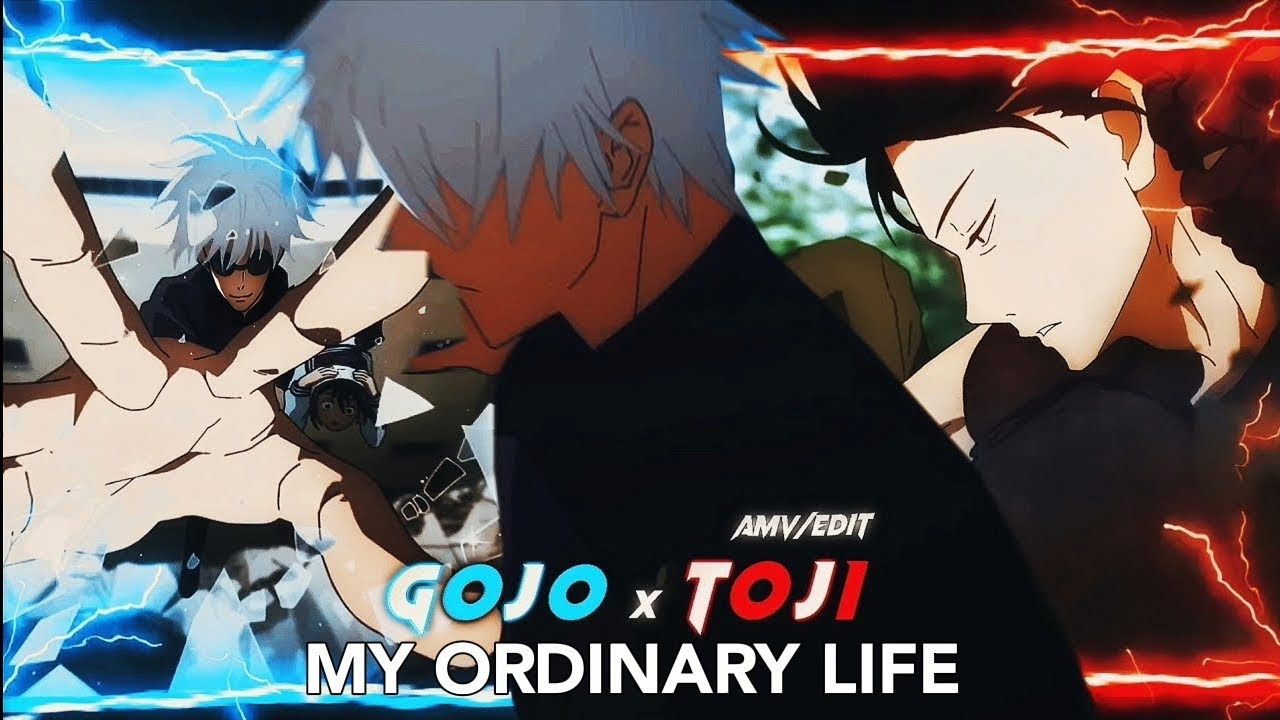 GOJO x TOJI manga animation fight ~ My Ordinary Life edit # ...