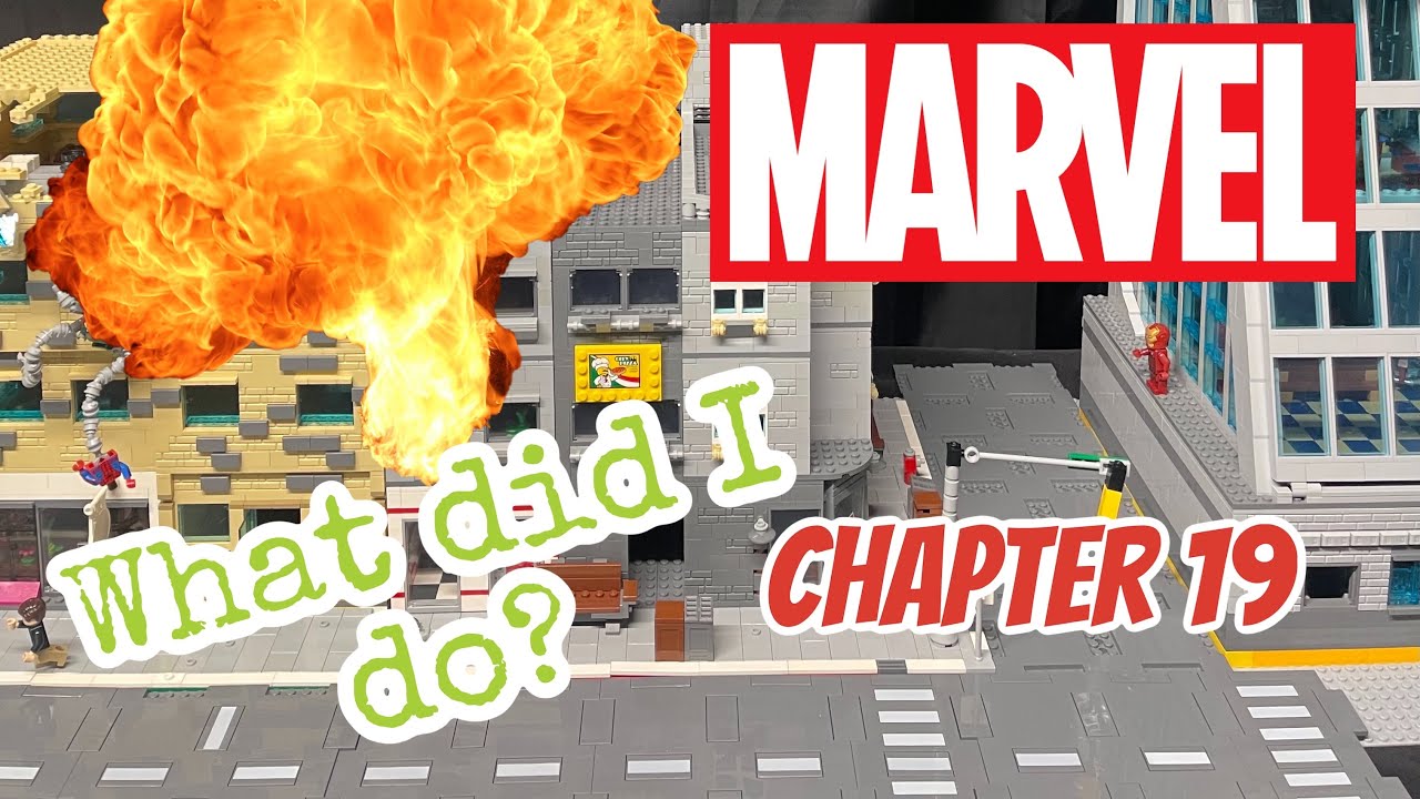 #LEGO Marvel City #MOC Chapter 19: The Destruction Continues... - YouTube