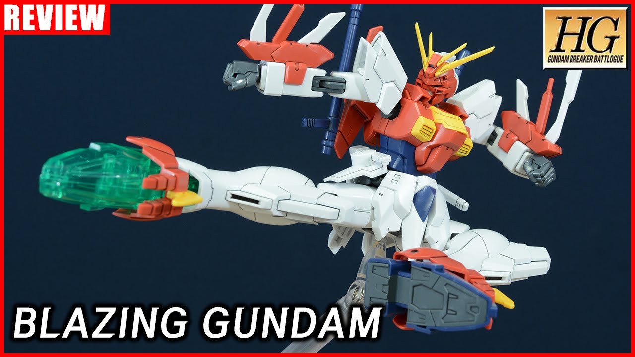 이세계의 너와 나의 파트너 - HGGBB 1/144 블레이징 건담 [REVIEW] - YouTube