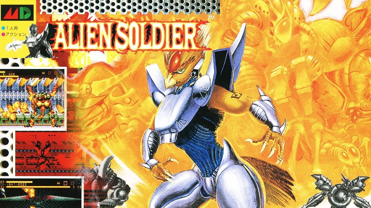 Alien Soldier エイリアンソルジャー (FINAL) . MEGA DRIVE [HD] - YouTube