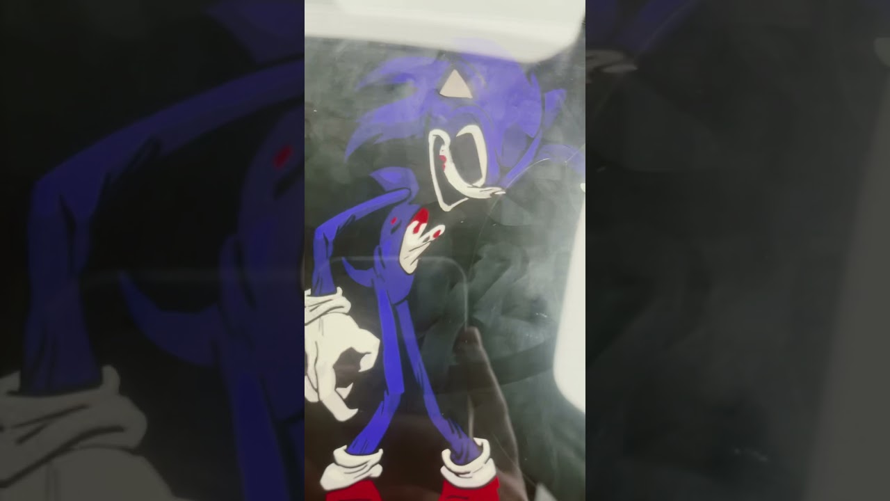 Fnf Sonic.exe black sun transformation - YouTube