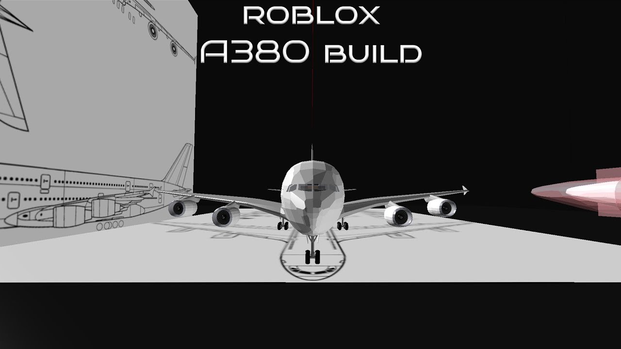 ROBLOX Airbus A380 build - YouTube