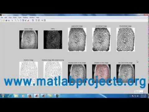 Fingerprint Enhancement Image Processing Matlab Projects - YouTube