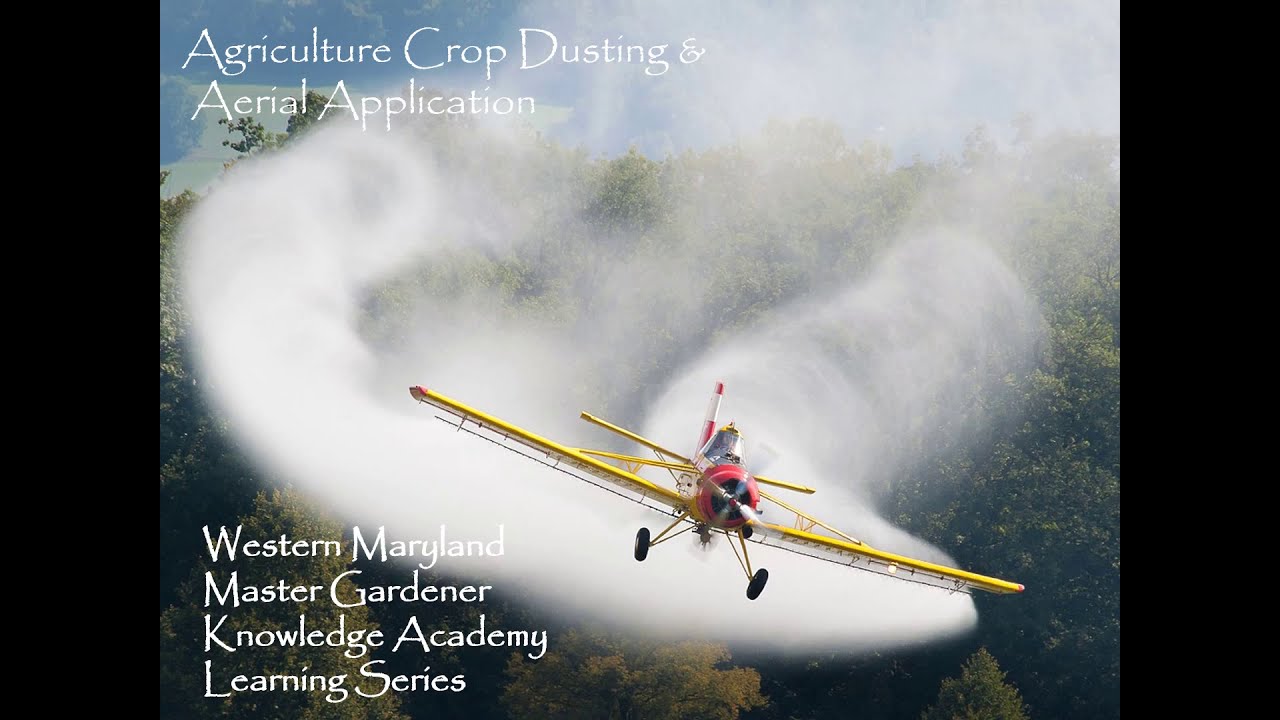 Agriculture Crop Dusting or Aerial Application of Herbicides ...