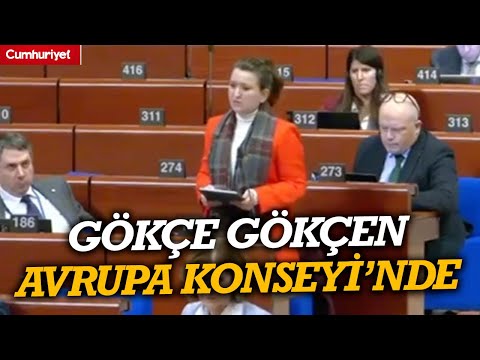 Gökçe Gökçen Avrupa Konseyi'nde anlattı: Ekrem İmamoğlu'nun diploması iptal edildi. Neden mi?