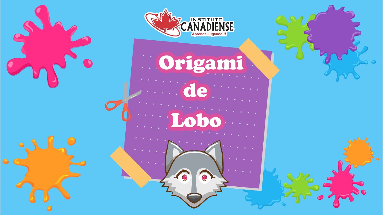 Manualidad, Origami de Lobo - YouTube