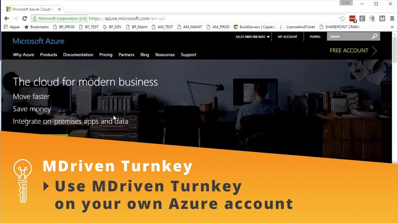MDriven Turnkey | Use MDriven Turnkey on your own Azure account - YouTube
