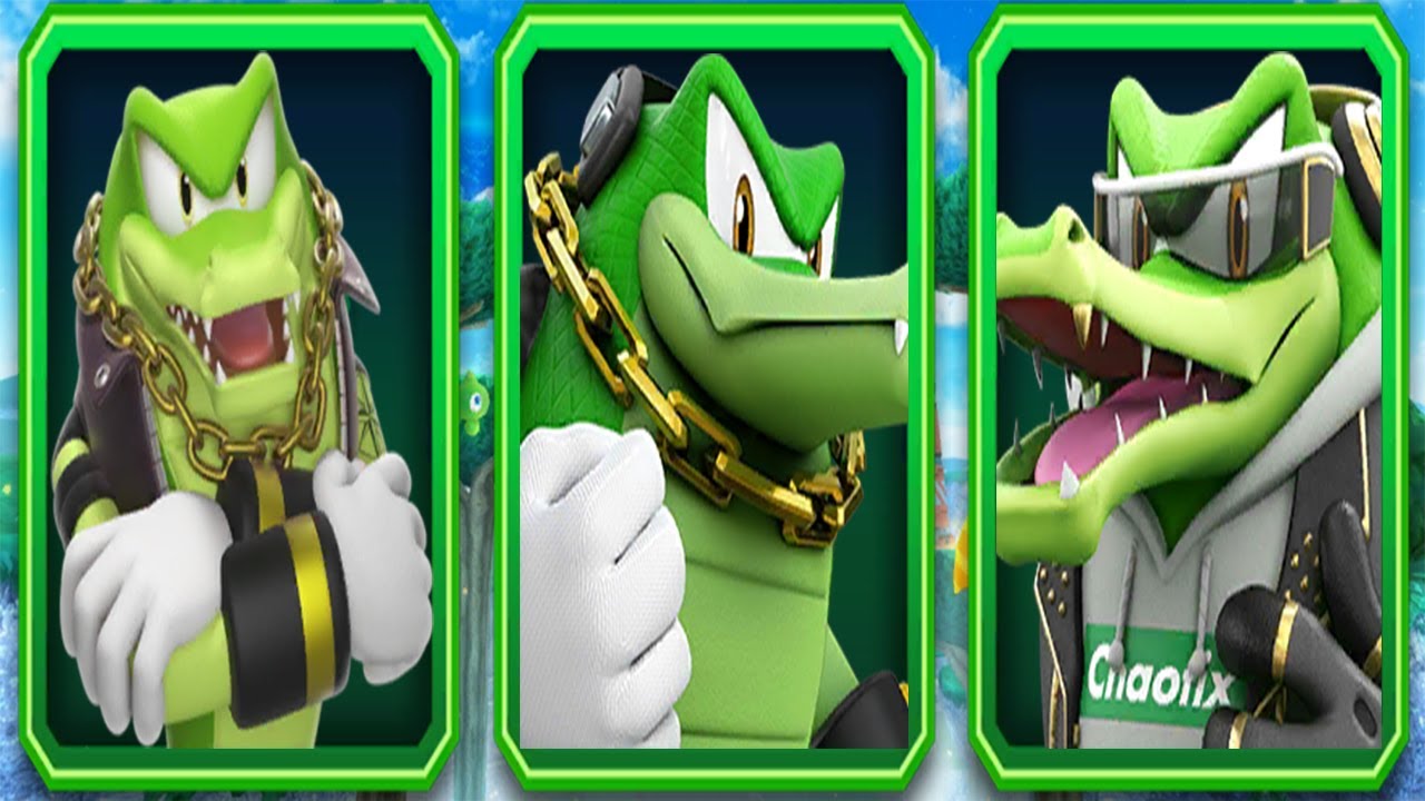 Sonic Boom - Dash - Forces: Vector the Crocodile All Sonic Running ...