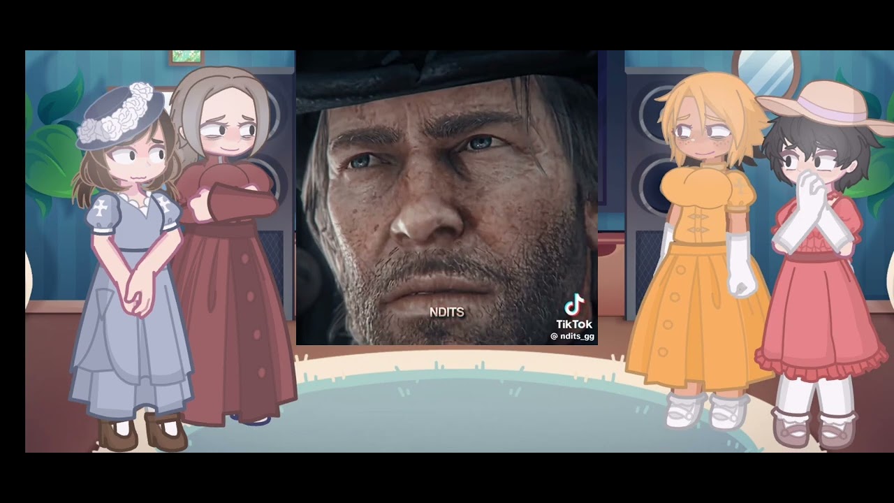 | Kokujin no tenkousei React RDR2 | Hiroki as Arthur morgan| React ...