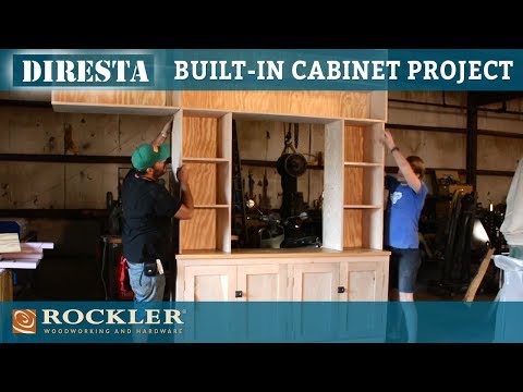 DiResta | Built-In Cabinet and Shelves Project