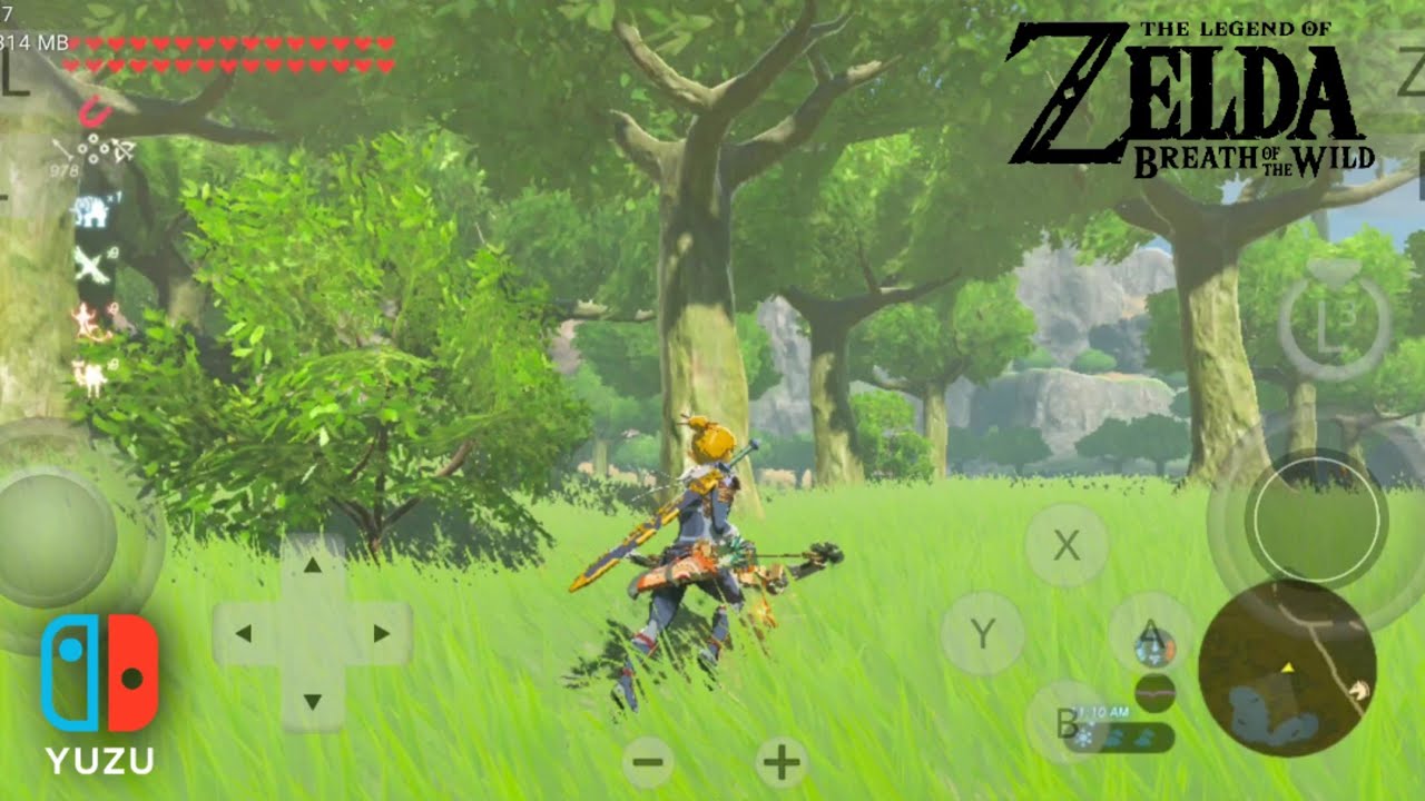 The Legend Of Zelda: Breath Of The Wild | Android Gameplay | Yuzu Android | Offline | SD-870 ...