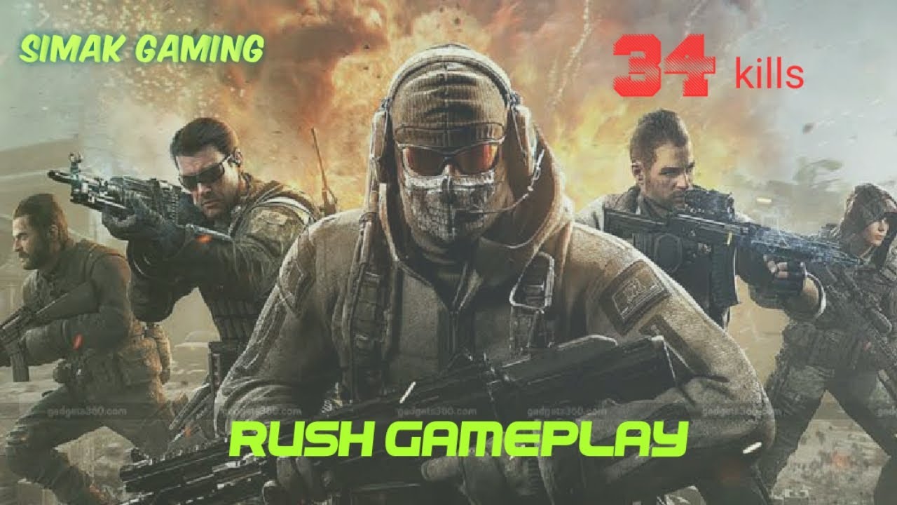 Call of Duty Rush gameplay .34 kills - YouTube
