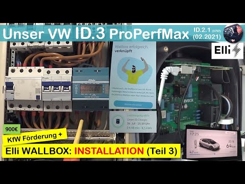 Meine Elli-Wallbox: INSTALLATION und INBETRIEBNAHME (Teil 3) | VW ID.Charger Pro