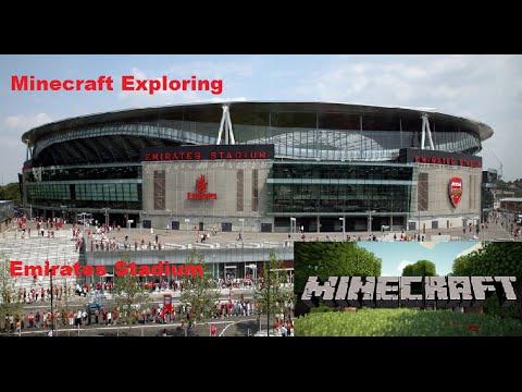 Minecraft Exploring- Emirates Stadium - YouTube