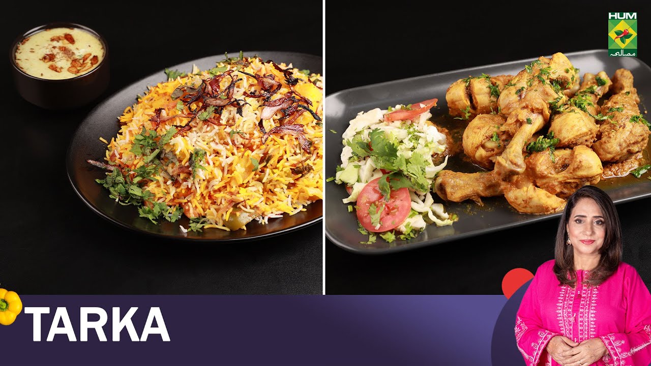 Asian Style Drumsticks, Raita & Vegetable Biryani | Tarka | Rida Aftab ...