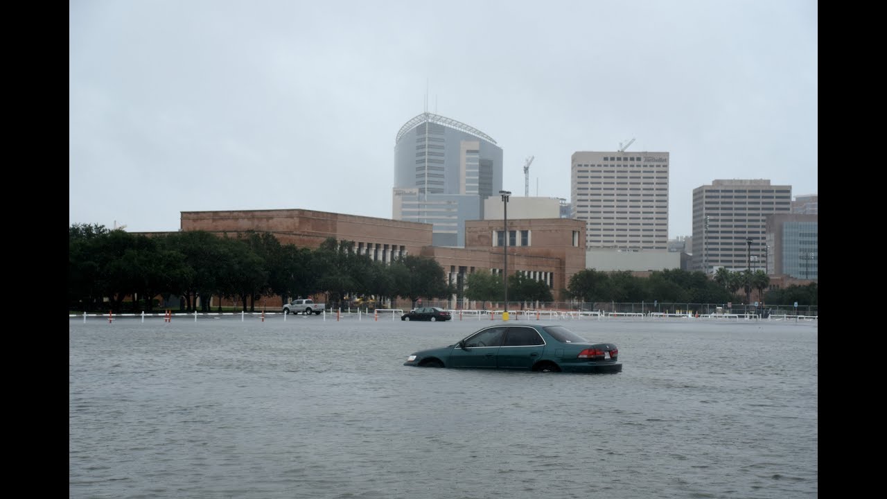 Hurricane Harvey - Rice University Flooding - YouTube