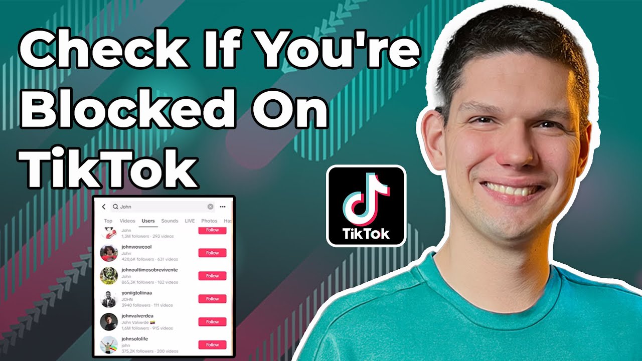 How To Check If You're Blocked On TikTok - YouTube