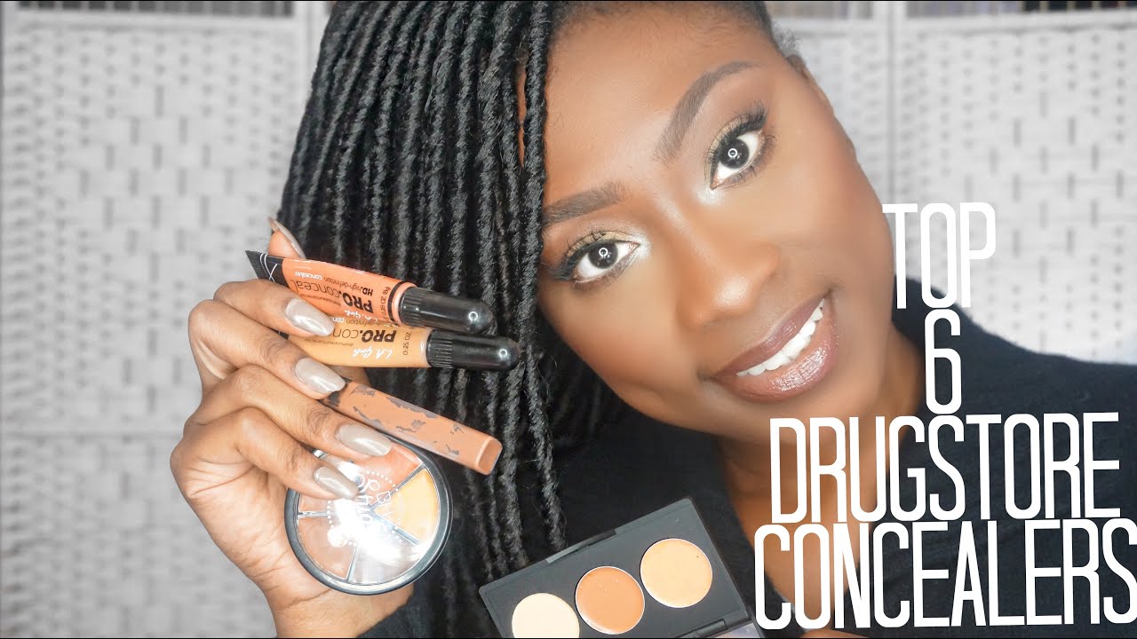 Top 6 Drugstore Concealers for Dark Skin | Staceychellz - YouTube