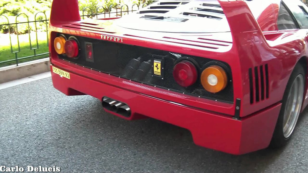 Ferrari F40: Pure Sound - YouTube
