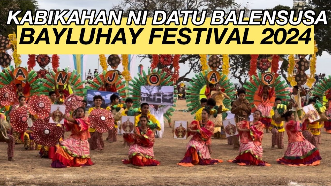 KABIKAHAN NI DATU BALENSUSA BAYLUHAY FESTIVAL 2024 #iloilo - YouTube
