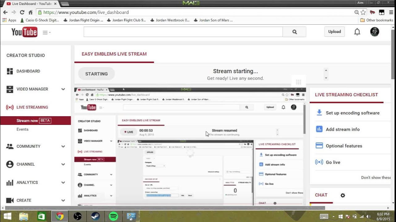 easy emblems Live Stream - YouTube