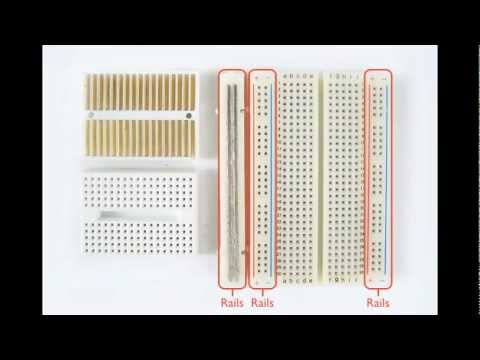 Learning Arduino: Solderless Breadboard - YouTube