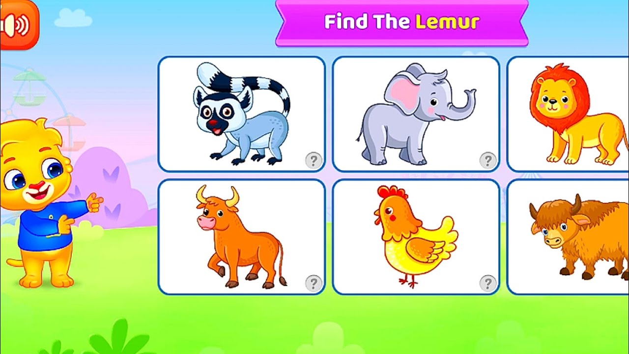 😃 Identify the animal activity for kids | Animals video |🥰 - YouTube
